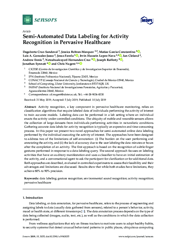 (PDF) Semi-Automated Data Labeling for Activity Recognition in ...
