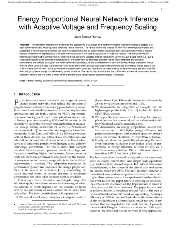 Pdf Energy Proportional Neural Network Inference With Adaptive