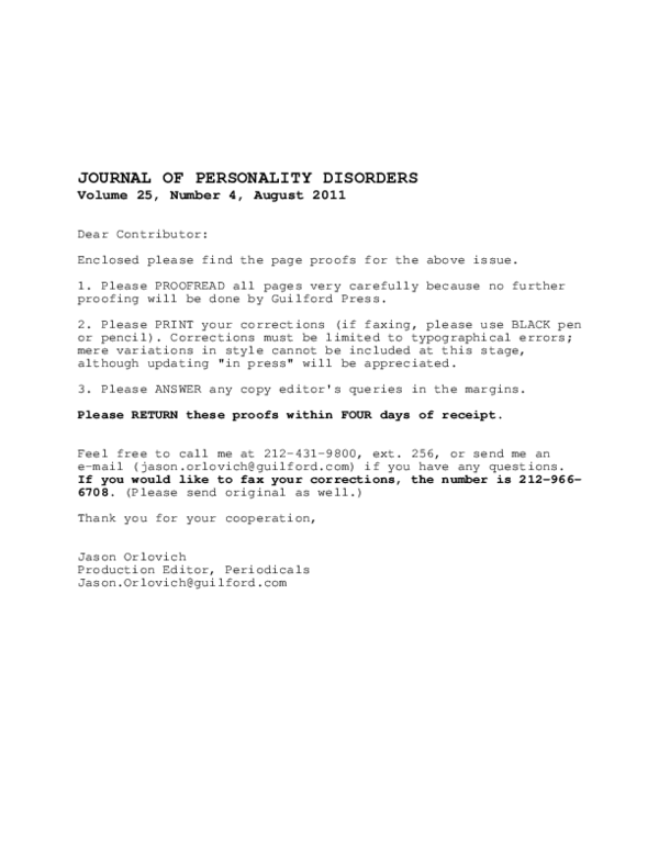 (PDF) The ITalIan versIon of The InvenTory of InTerpersonal problems ...