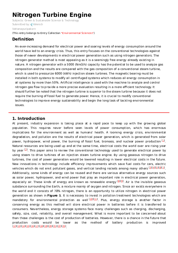 (PDF) Nitrogen Turbine Engine | ดร.เวนิช วัฒนภูริภากร - Academia.edu
