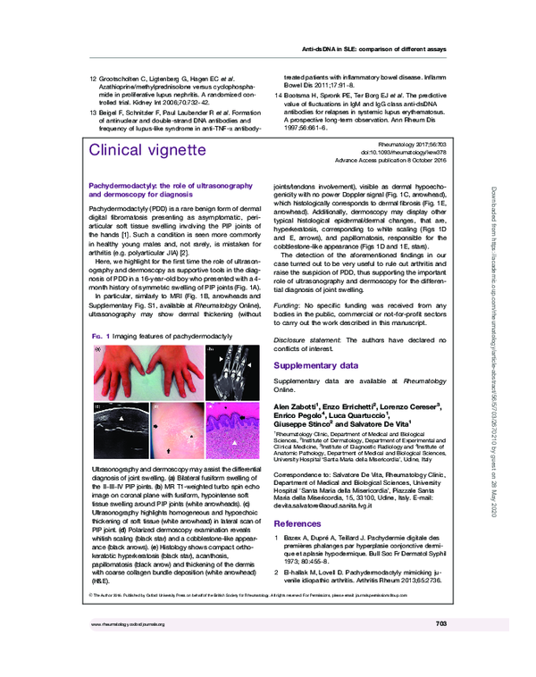 (PDF) Pachydermodactyly: the role of ultrasonography and dermoscopy for ...