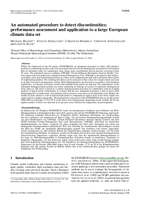 (PDF) An automated procedure to detect discontinuities; performance assessment and application ...