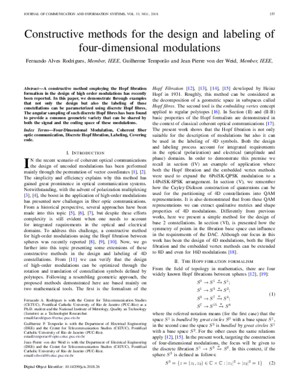 (PDF) Constructive Methods for the Design and Labeling of Four-Dimensional Modulations | Jean ...