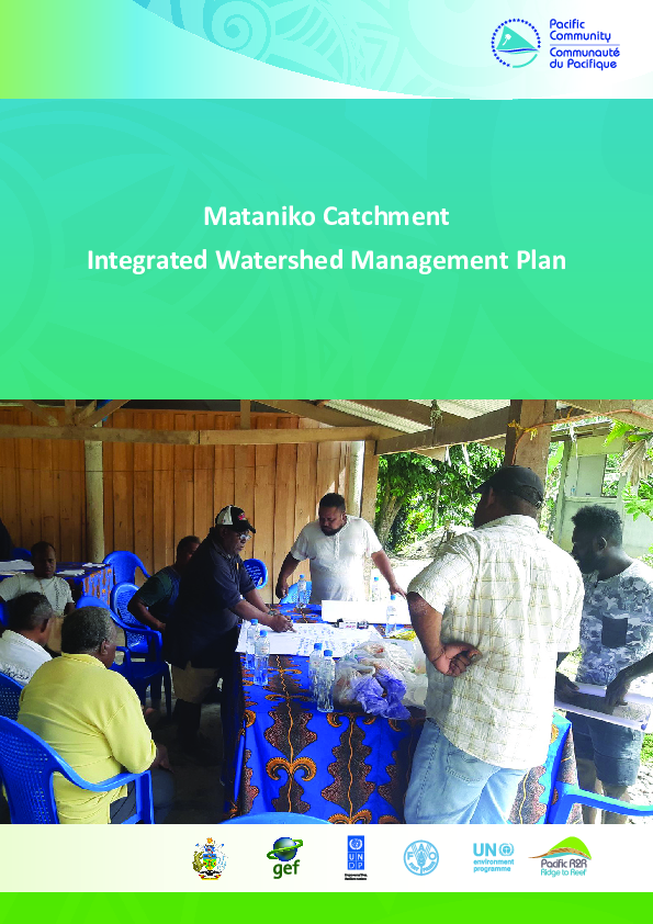 (PDF) Mataniko Catchment Integrated Watershed Management Plan