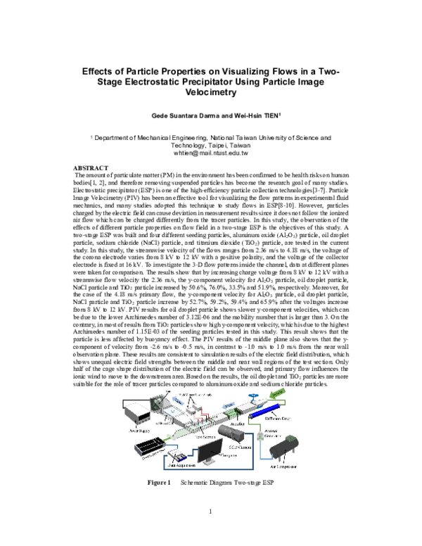 (PDF) Effects of Particle Properties on Visualizing Flows in a Two ...
