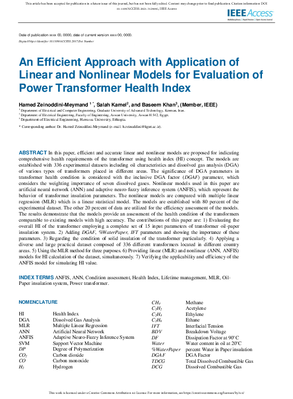 Pdf An Efficient Approach With Application Of Linear And Nonlinear