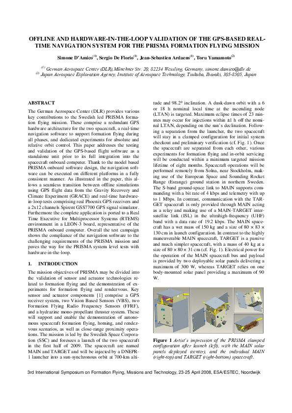 Pdf Offline And Hardware In The Loop Validation Of The Gps Based Real Time Navigation System