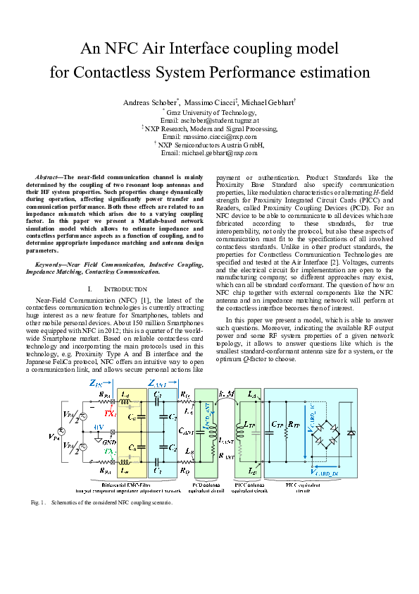(PDF) An NFC air interface coupling model for contactless system ...