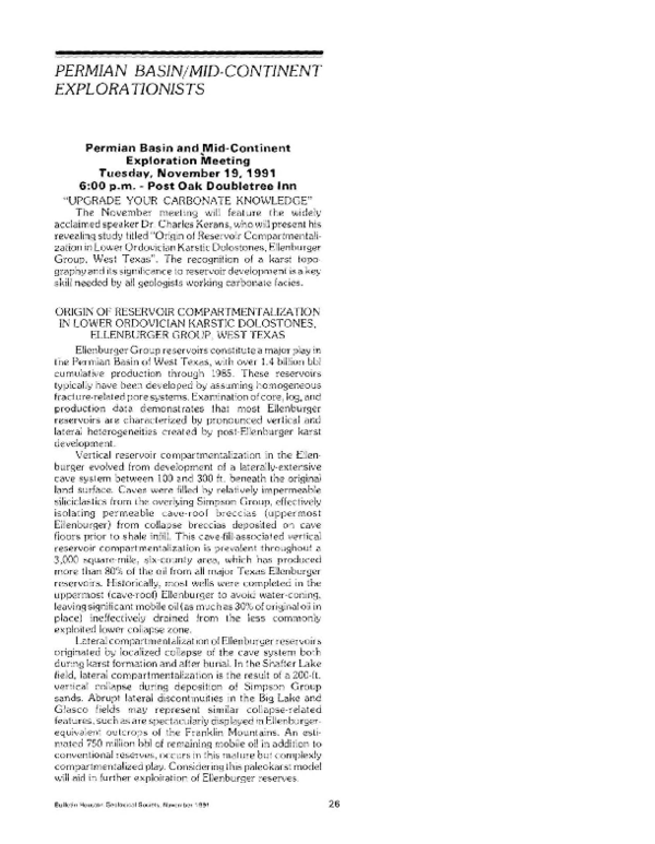 (PDF) Abstract: Origin of Reservoir Compartmentalization in Lower ...