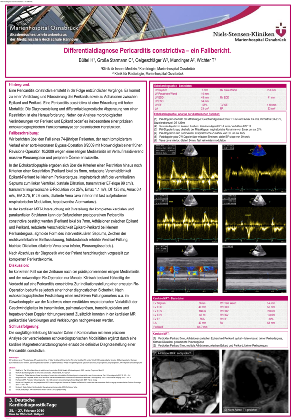 (PDF) Differentialdiagnose Pericarditis constrictiva – ein Fallbericht. – Definitive ...