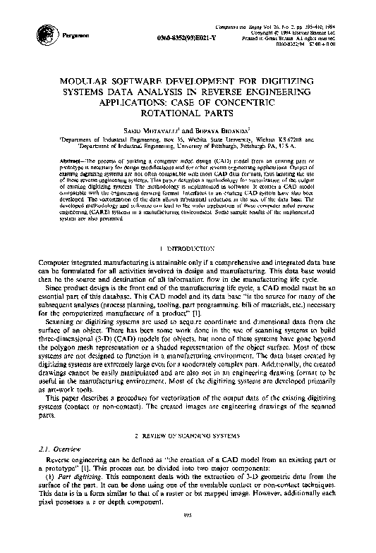 (PDF) Modular software development for digitizing systems data analysis ...