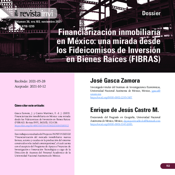 (PDF) Financiarización inmobiliaria en México: una mirada desde los ...