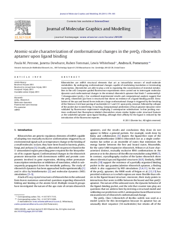(PDF) Atomic-scale characterization of conformational changes in the ...