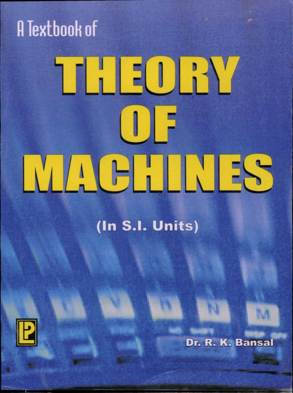(PDF) Theory of Machine by Dr. R.K Bansal