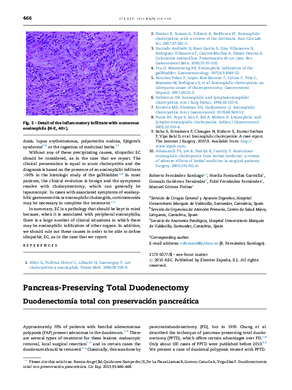 (PDF) Pancreas-Preserving Total Duodenectomy