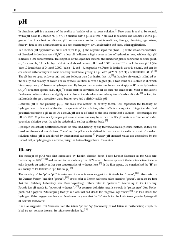 (PDF) pH