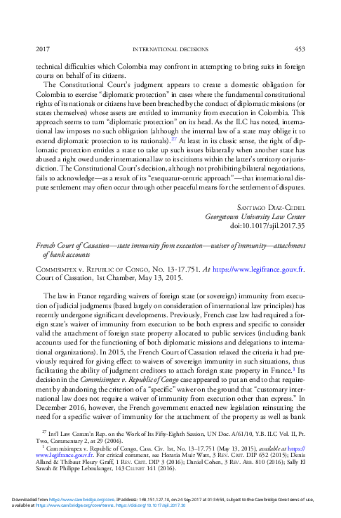 (PDF) Commisimpex v. Republic of Congo