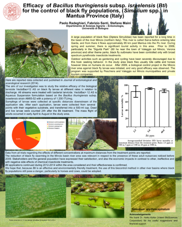 (PDF) Efficacy of Bacillus thuringiensis subsp. israelensis (Bti) for ...
