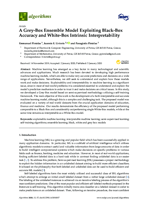 (PDF) A Grey-Box Ensemble Model Exploiting Black-Box Accuracy and White-Box Intrinsic ...