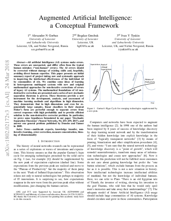 (PDF) Augmented Artificial Intelligence: a Conceptual Framework