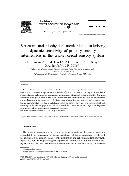 (PDF) Structural and biophysical mechanisms underlying dynamic ...