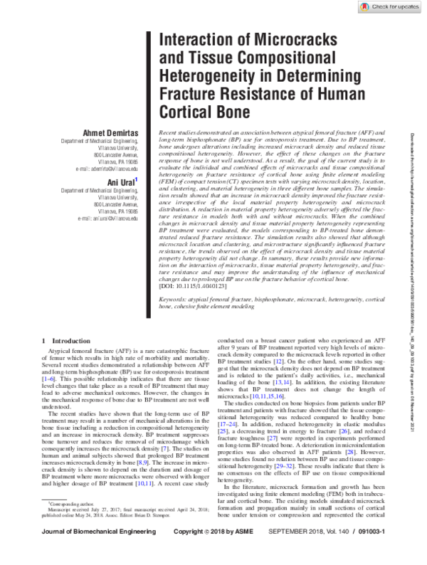 (PDF) Interaction of Microcracks and Tissue Compositional Heterogeneity ...
