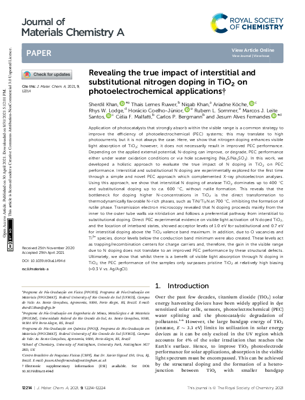(PDF) Revealing the true impact of interstitial and substitutional ...