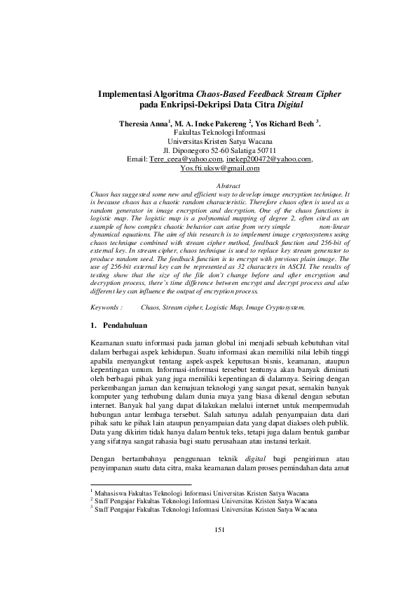 (PDF) Implementasi Algoritma Chaos-Based Feedback Stream Cipher pada Enkripsi-Dekripsi Data ...