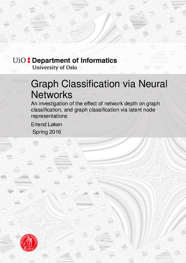 (PDF) Graph Classification via Neural Networks