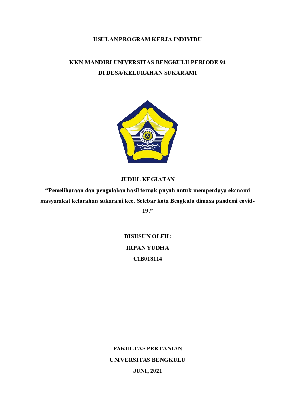 (DOC) PROPOSAL PROKER KKN