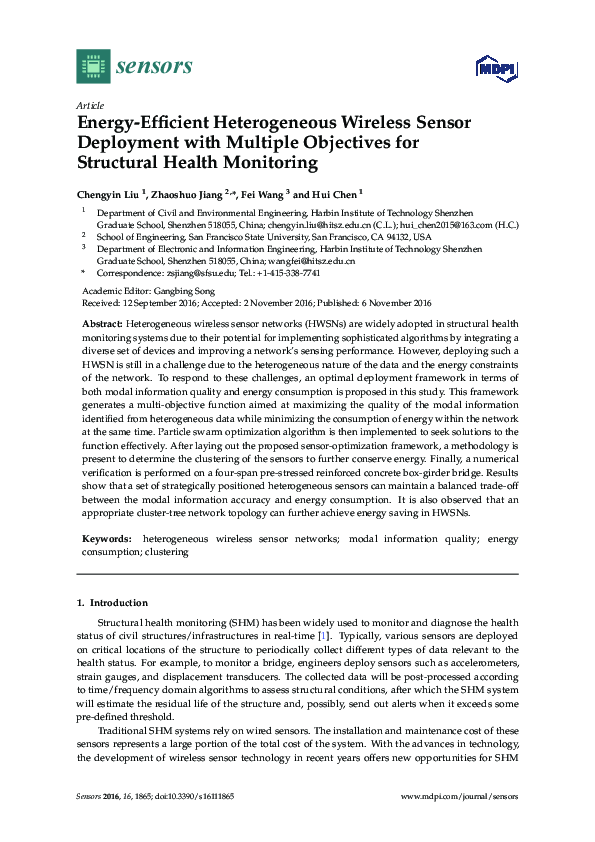 (PDF) Energy-Efficient Heterogeneous Wireless Sensor Deployment with Multiple Objectives for ...
