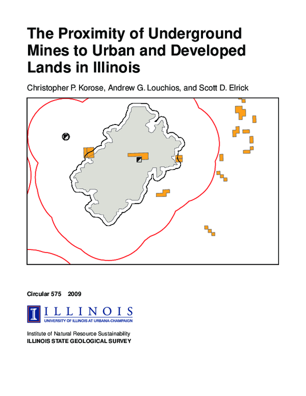 (PDF) The proximity of underground mines to urban and developed lands ...