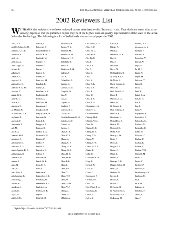 (PDF) 2002 Reviewers List
