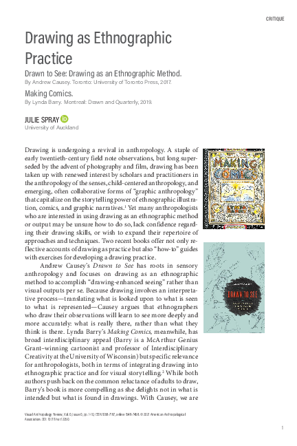 (PDF) Drawing as Ethnographic PracticeDrawn to See: Drawing as an ...