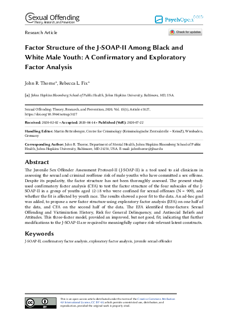 (PDF) Factor structure of the J-SOAP-II among Black and White male ...