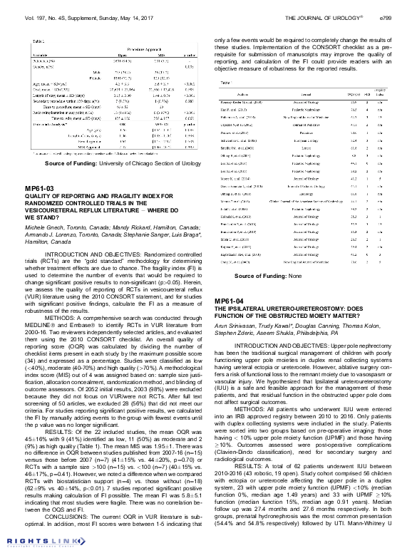 (PDF) The Ipsilateral Uretero‐Ureterostomy: Does Function of the Obstructed Moiety Matter?: MP61‐04