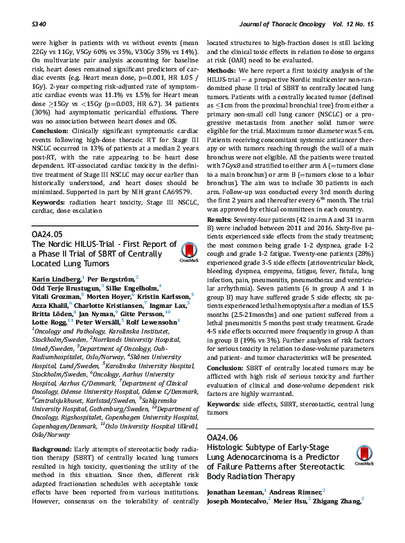 (PDF) OA24.05 The Nordic HILUS-Trial - First Report of a Phase II Trial ...