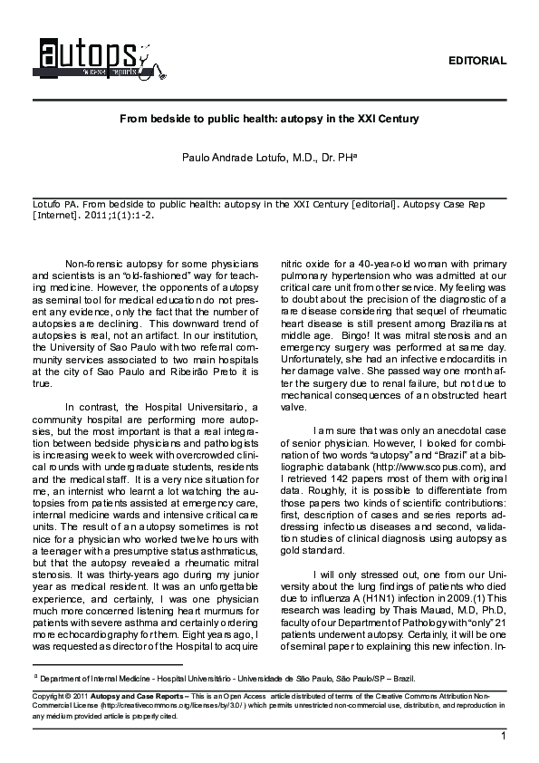 (PDF) Autopsy: a powerful tool for teaching and learning