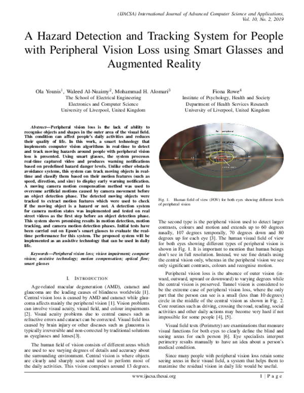 (PDF) A Hazard Detection and Tracking System for People with Peripheral ...