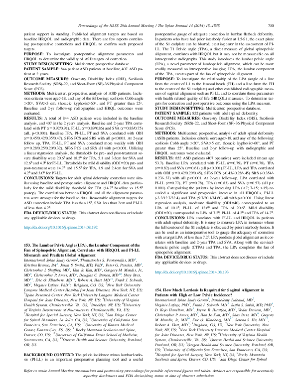 (PDF) The Lumbar Pelvic Angle (LPA), the Lumbar Component of the Fan of ...