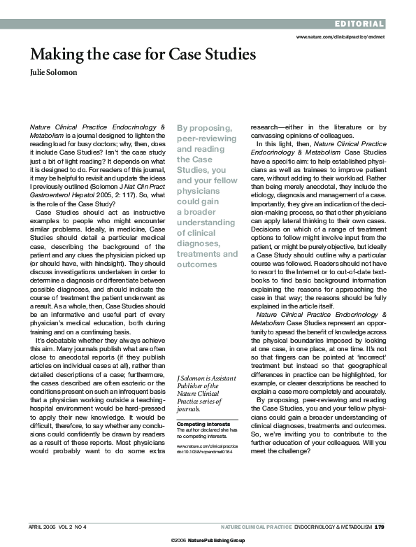 (PDF) Making the case for Case Studies | Derek Hodson - Academia.edu