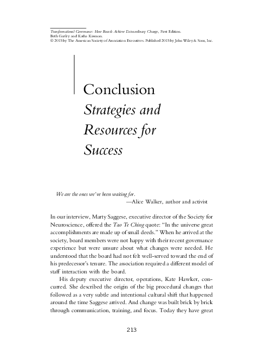 (PDF) Conclusion: Strategies and Resources for Success