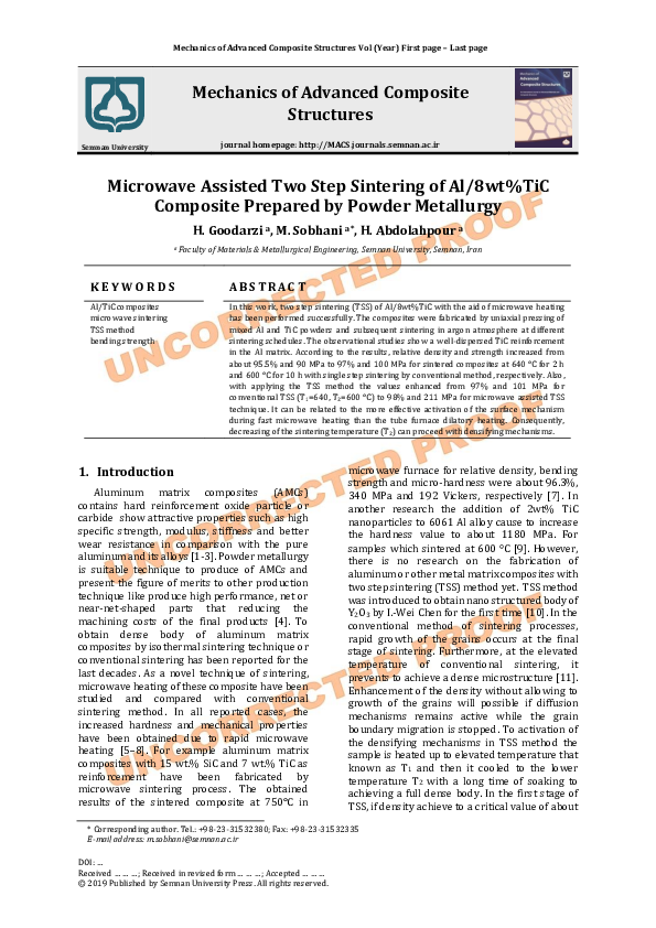 (PDF) Mechanics of Advanced Composite Structures