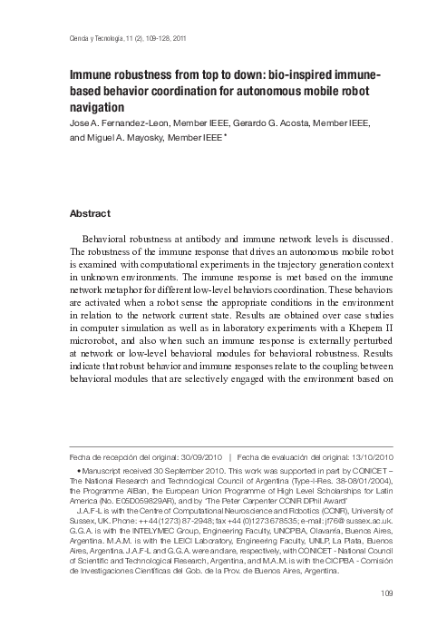 (PDF) Immune robustness from top to down: bio-inspired immune- based ...