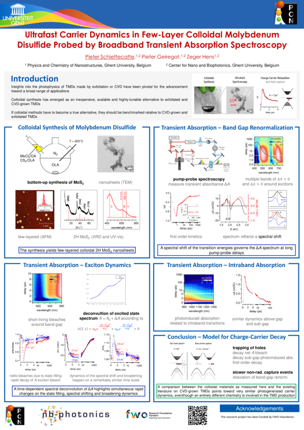 (PDF) Ultrafast Carrier Dynamics in Few Layer Colloidal Molybdenum Disulfide Probed by Broadband ...
