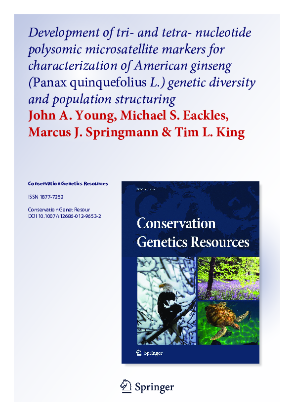 (PDF) Development of tri- and tetra- nucleotide polysomic ...