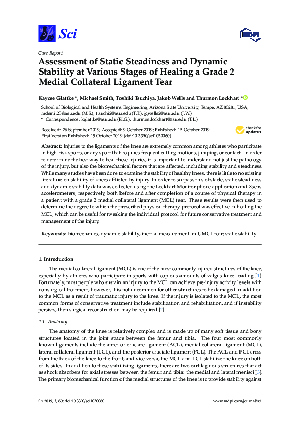 (PDF) Assessment of Static Steadiness and Dynamic Stability at Various ...