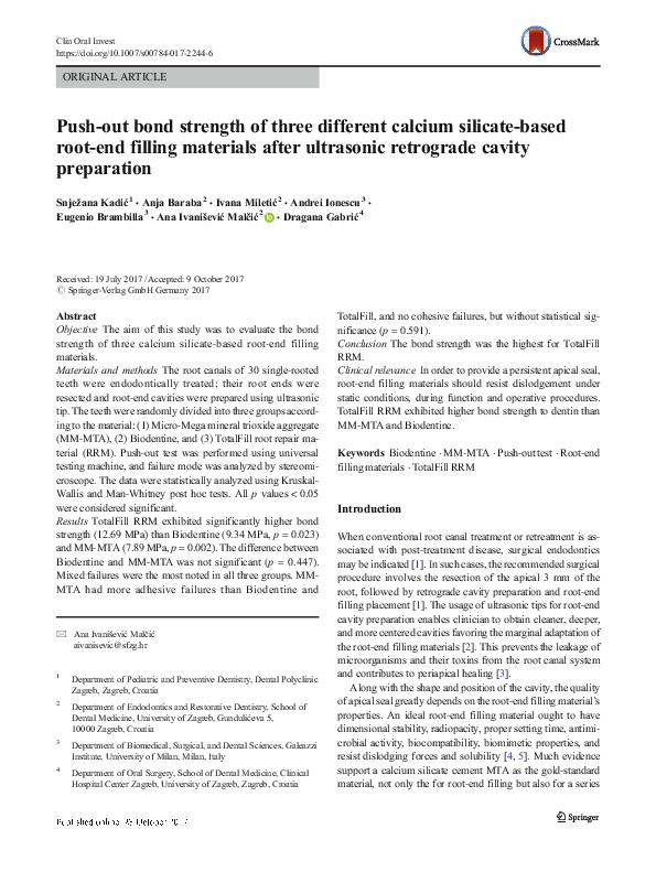 (PDF) Push-out bond strength of three different calcium silicate-based ...