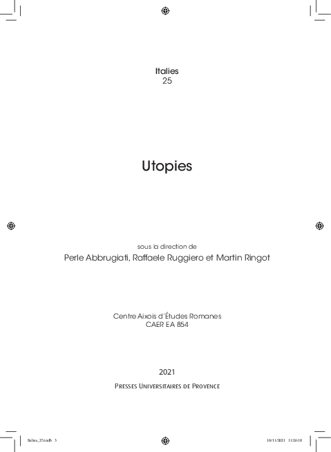 (PDF) Utopie et ponctuation La colonia felice de Carlo Dossi