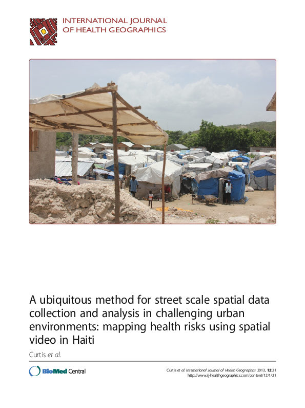 (PDF) A ubiquitous method for street scale spatial data collection and ...
